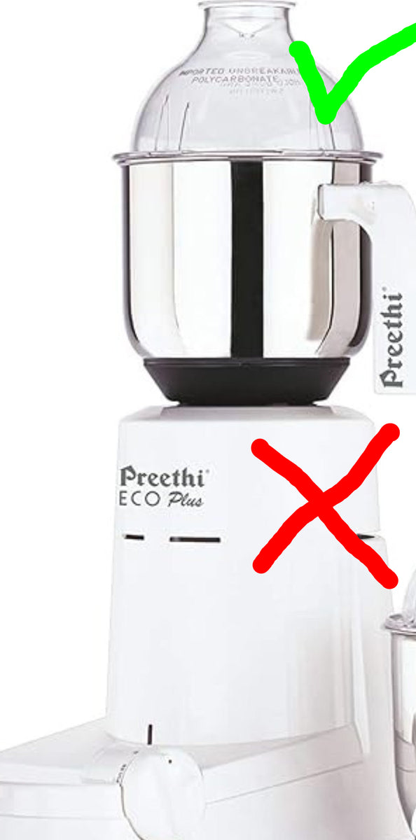 Preethi Eco Plus Large Jar (1.5 Liter) – Angel Electronics